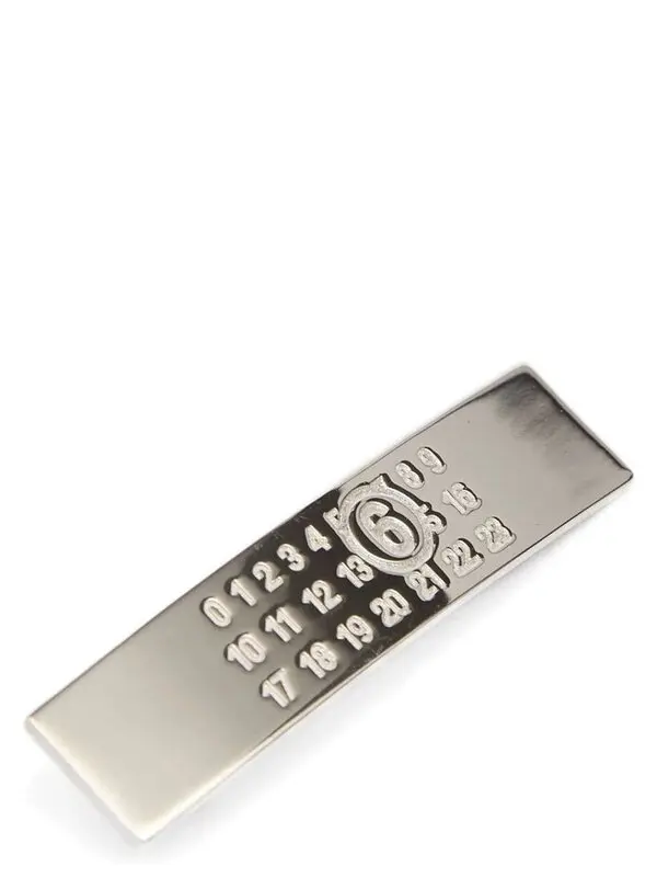 Maison Martin Margiela Silver Number barrette display picture 2