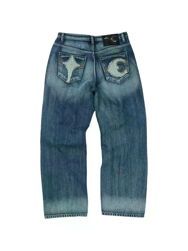 THUG CLUB Wide-leg Jeans