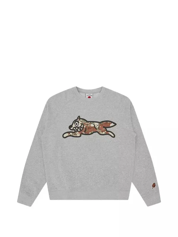 ICECREAM Running-dog Print Sweatshirt