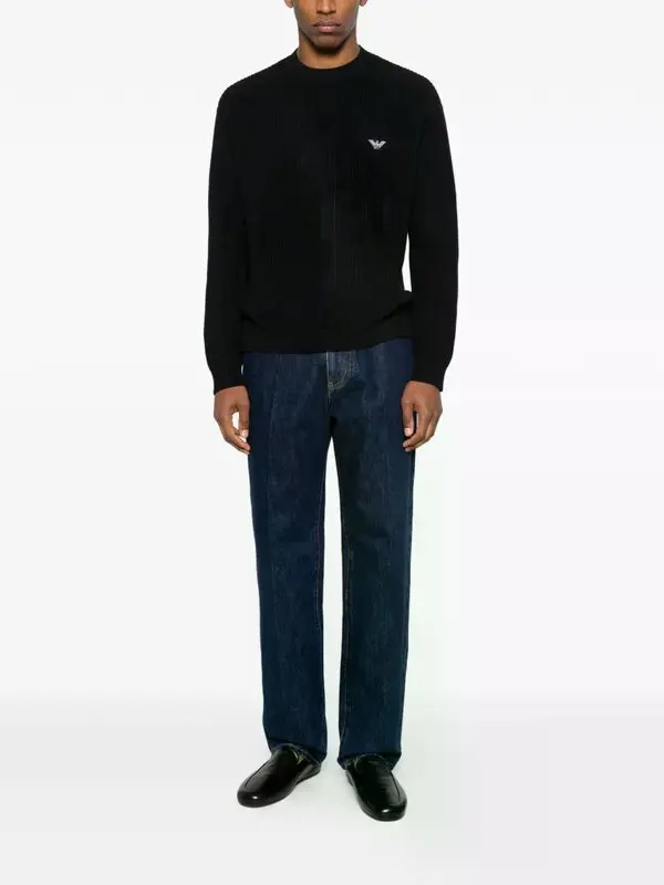 Emporio Armani Logo-patch Sweater