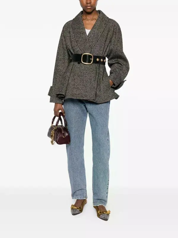 Chloé Double-breasted Flared Jacket