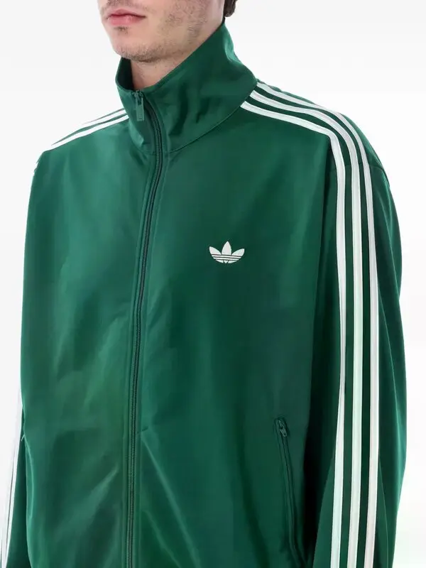 Adidas Firebird Zip-up Sweatshirt - Green