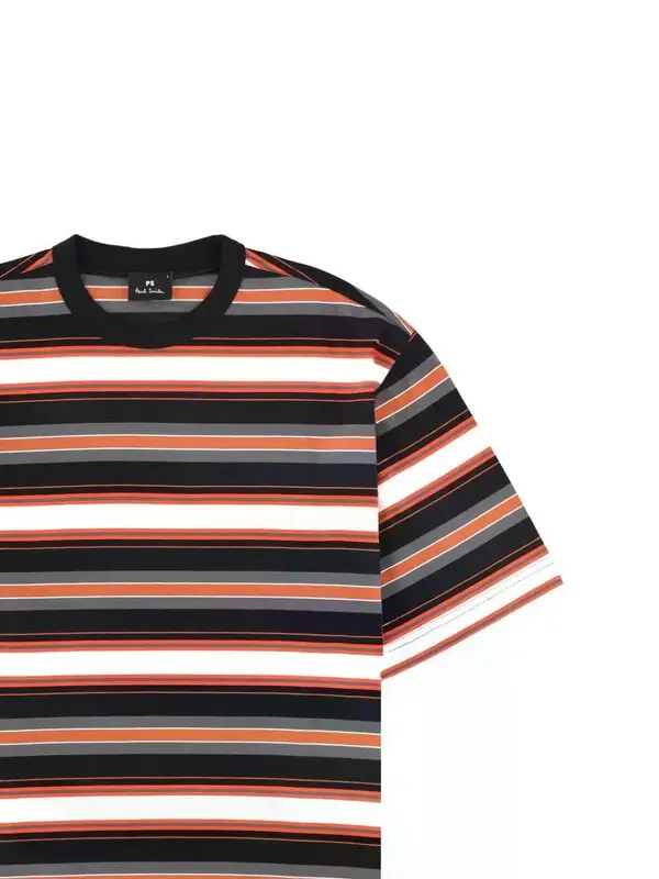 Paul Smith Striped T-shirt - Black