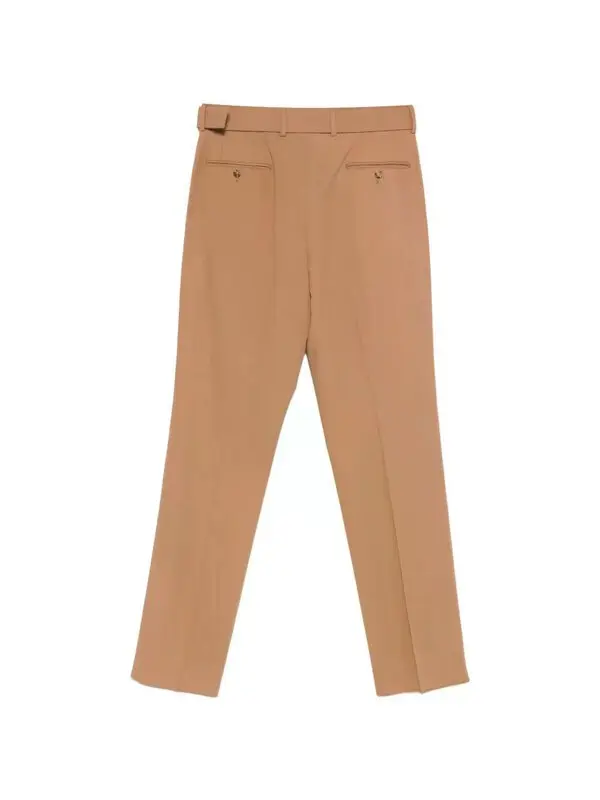 LARDINI Belted Trousers - Brown