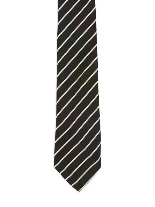 Claudie Pierlot Diagonal-stripe Pattern Tie