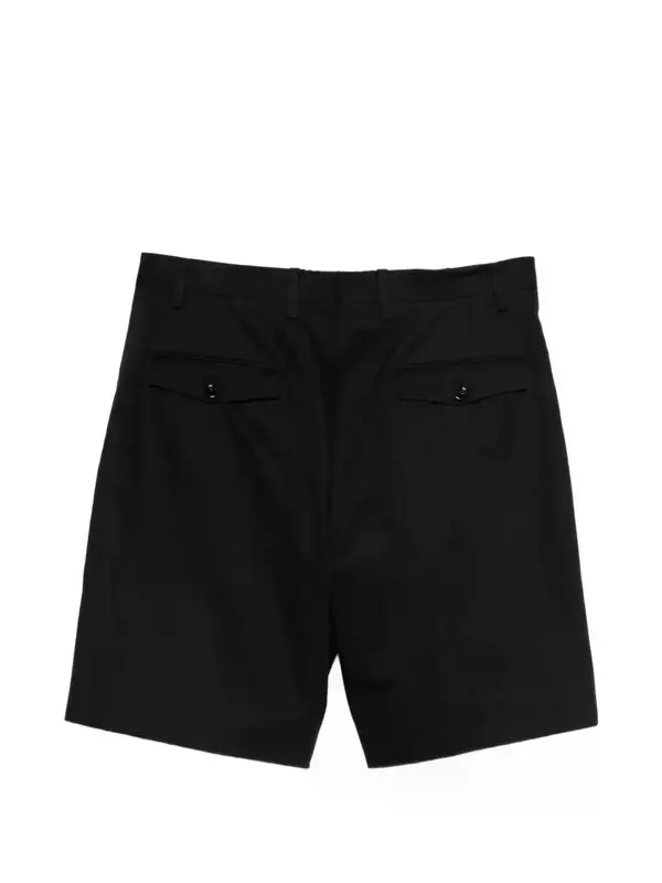LARDINI Pleated Shorts - Black
