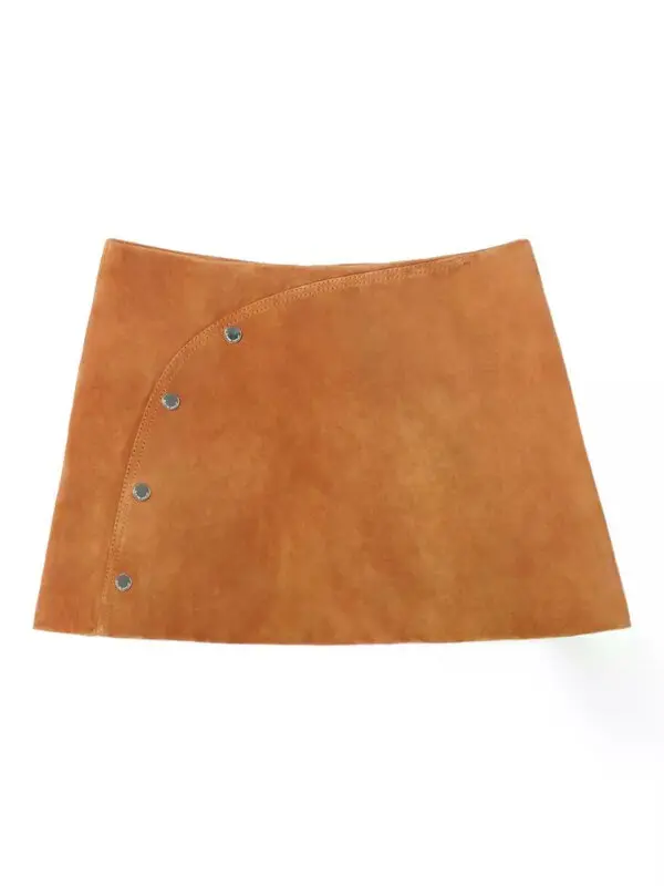 Claudie Pierlot Suede Mini Skirt