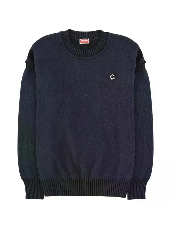 Kenzo Panelled Round-neck Sweater