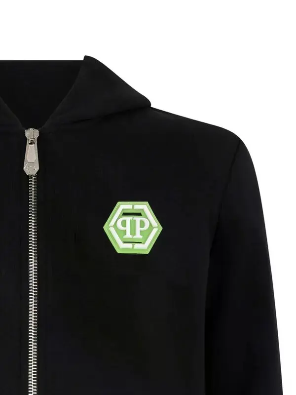 Philipp Plein Hooded Zip Jacket