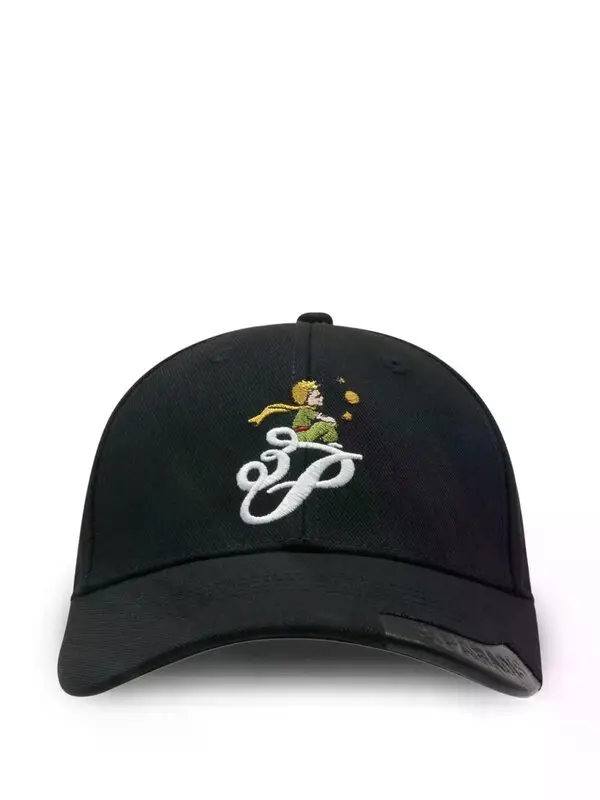 3.PARADIS Logo-embroidered Baseball Cap - Black