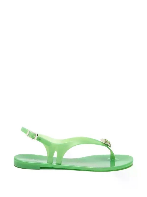 Casadei Flat Sandals - Green