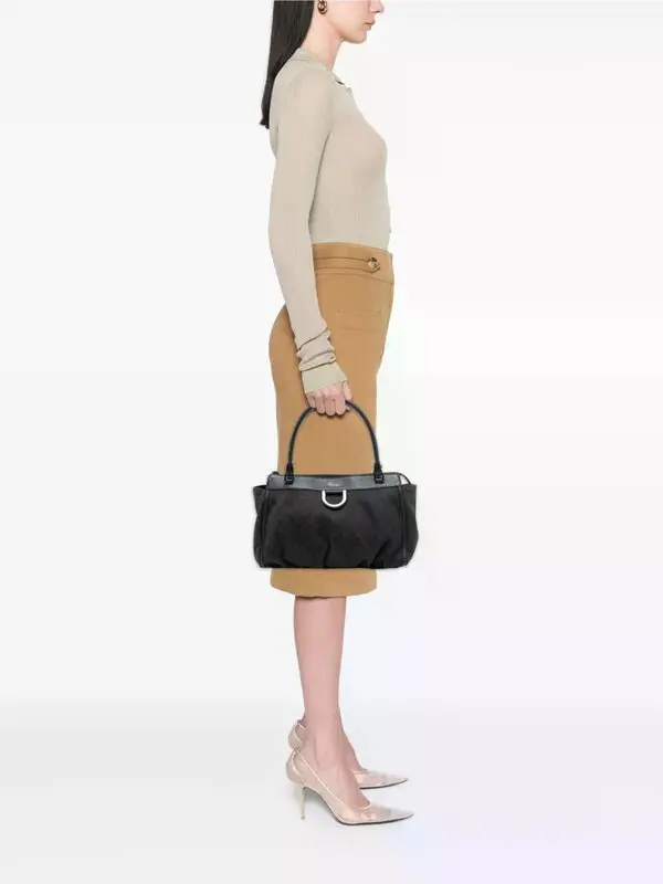 Gucci Gg Canvas Abbey D-ring Tote Bag - Brown