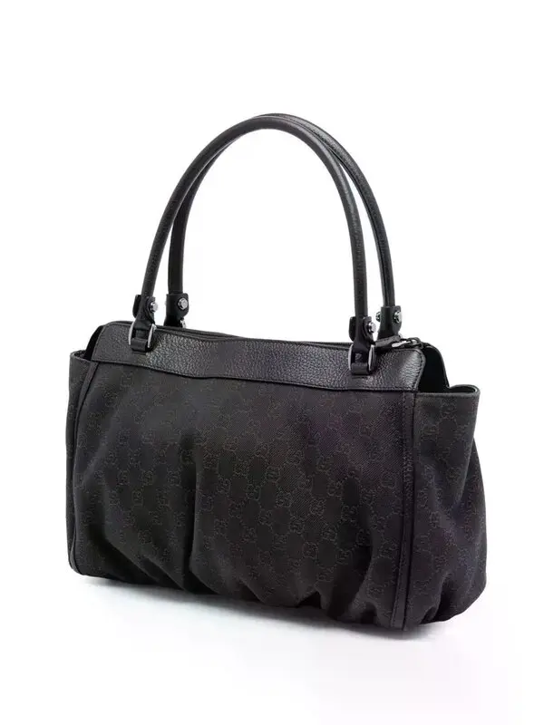 Gucci Gg Canvas Abbey D-ring Tote Bag - Brown