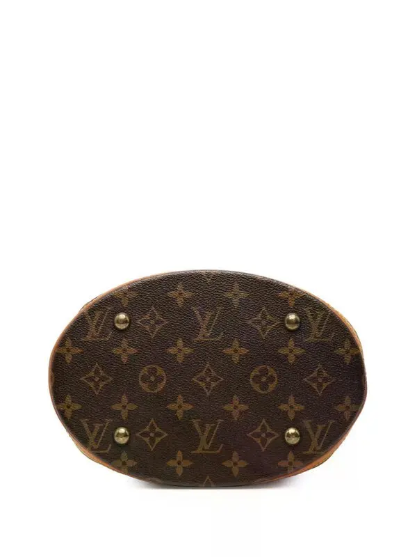LOUIS VUITTON 2005 Monogram Petit Bucket Bag
