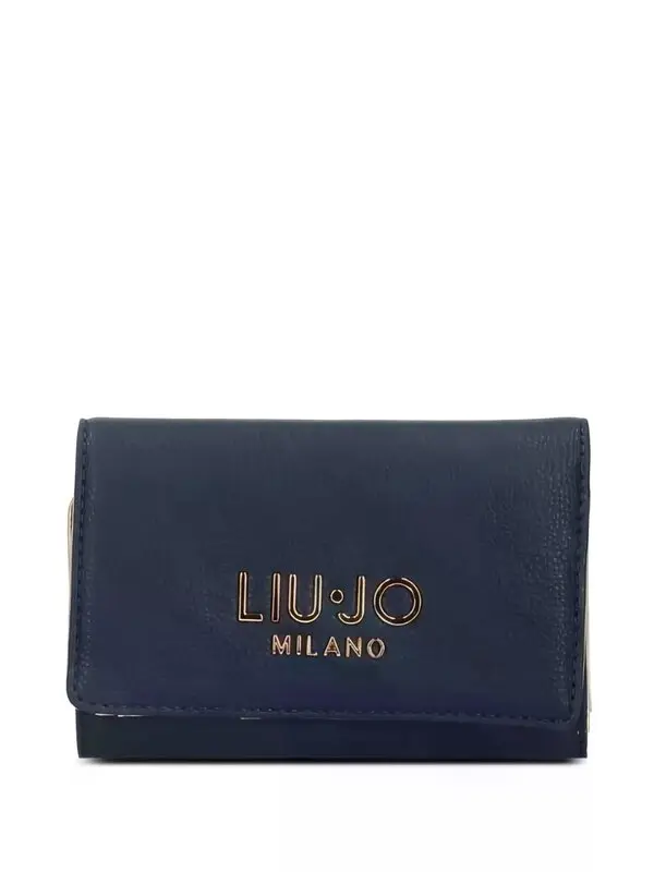 Liu Jo Logo-lettering Wallet - Blue