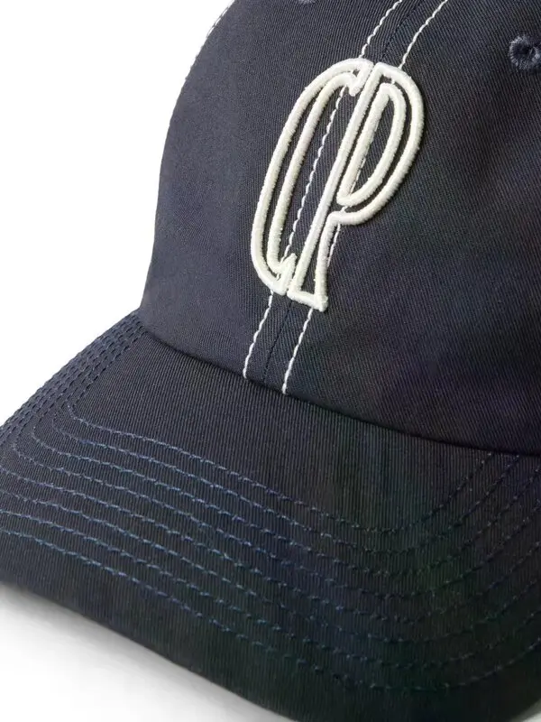 Claudie Pierlot Logo-embroidered Topstitched Cap - Blue
