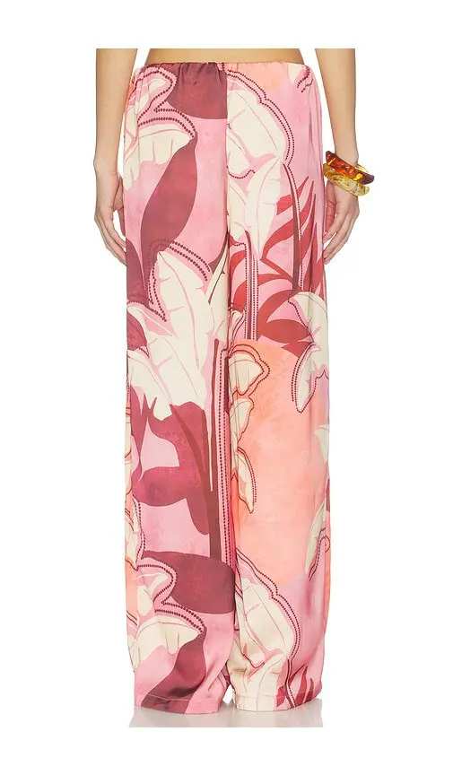 SEVEN WONDERS Elasticated Palazzo Pant - Blush