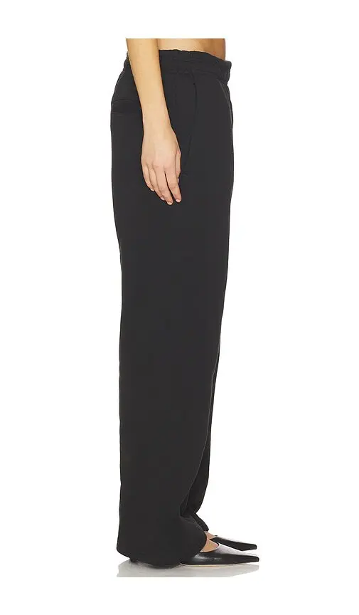 ENTIRE STUDIOS Straight Leg Sweatpant - Black