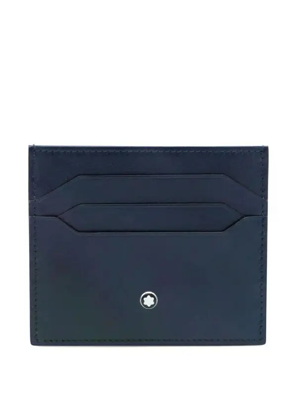 Montblanc Leather Card Holder - Blue