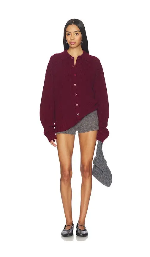 AYA MUSE X Revolve Relaxed Knit Button Up Sweater
