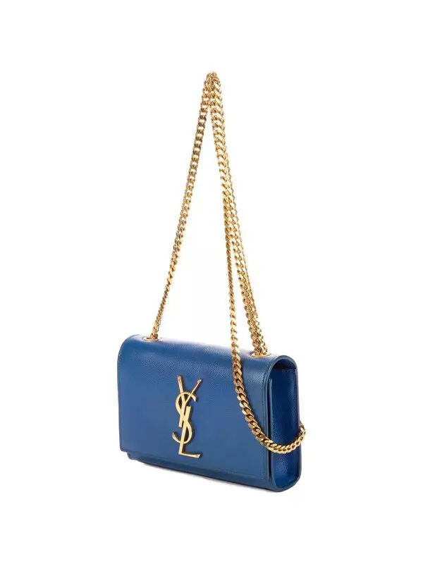 Saint Laurent Mini Kate Crossbody Bag - Blue