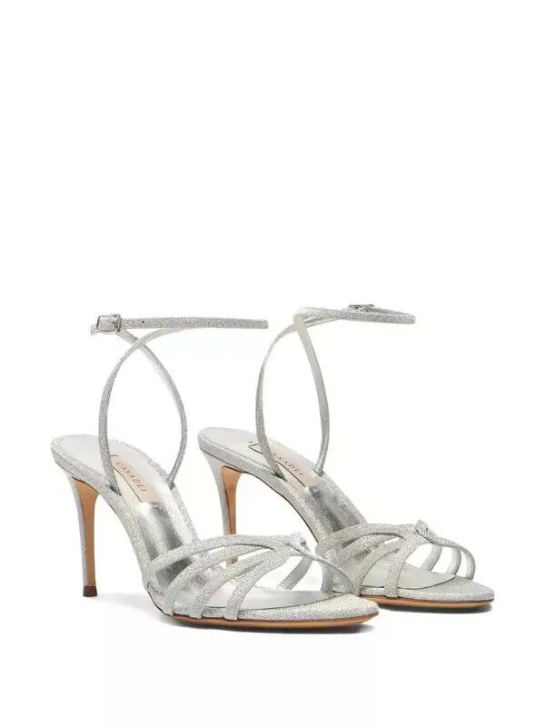 Casadei Julia Glittered Sandals