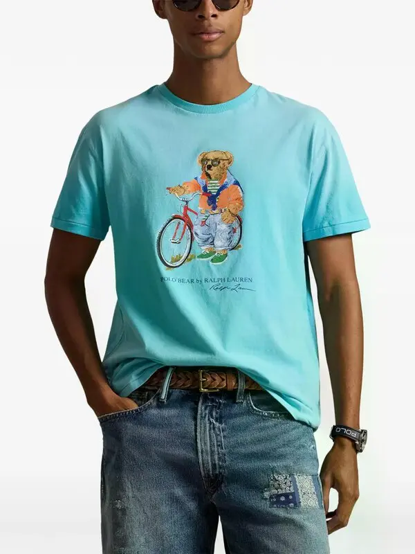 Polo Ralph Lauren 710.b16.613.001-perfect Turquoise Summer Bear - Blue