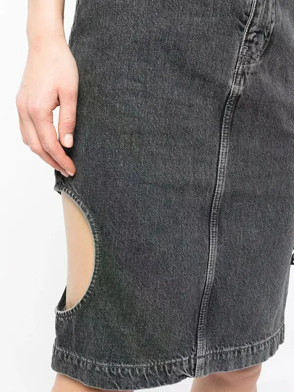 Off-White Denim Pencil Skirt