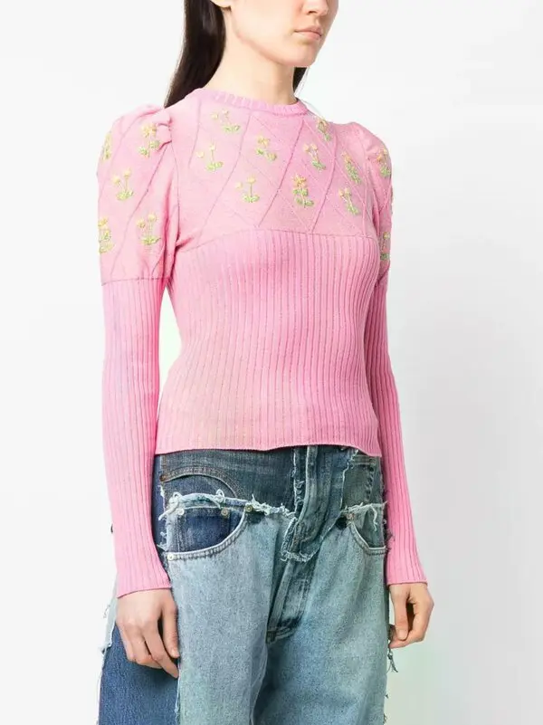 CORMIO Long-sleeve Knitted Top