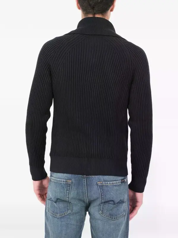 ZANONE Funnel-neck Zip-up Cardigan