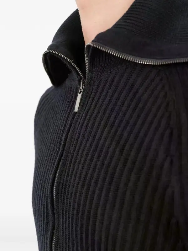 ZANONE Funnel-neck Zip-up Cardigan