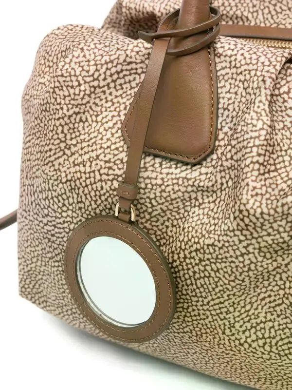 Borbonese Printed Handle Tote Bag