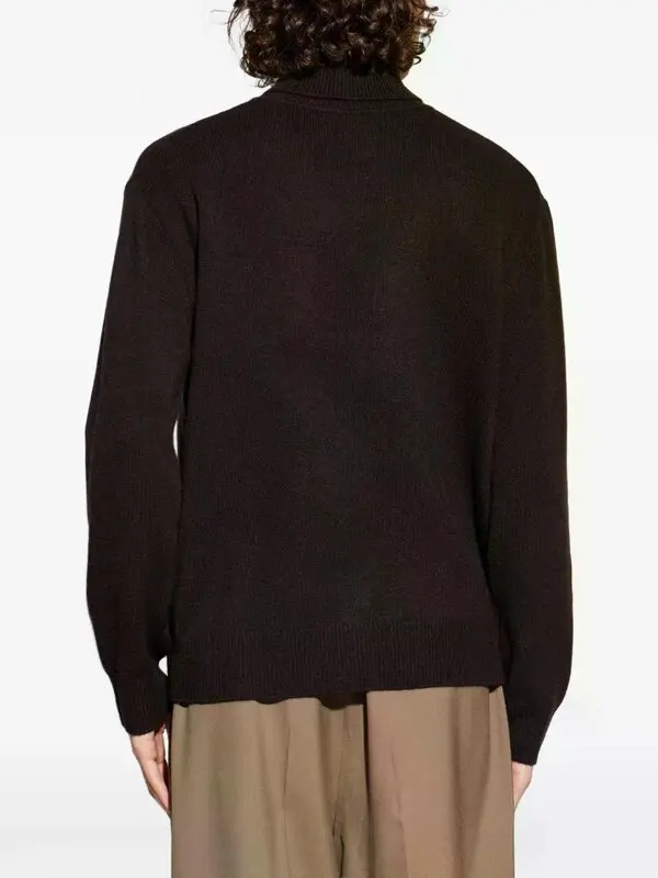 LISA YANG Roll Neck Sweater - Brown