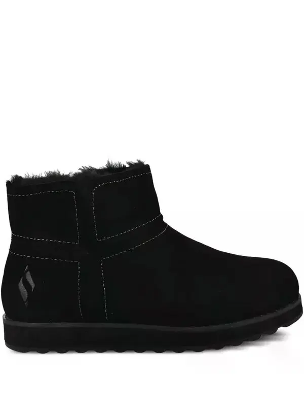 Sketchers Logo Embroidered Ankle Boots