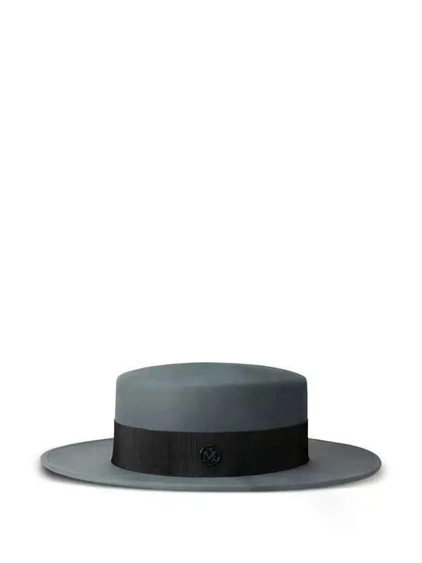MAISON MICHEL Kiki Hat - Grey