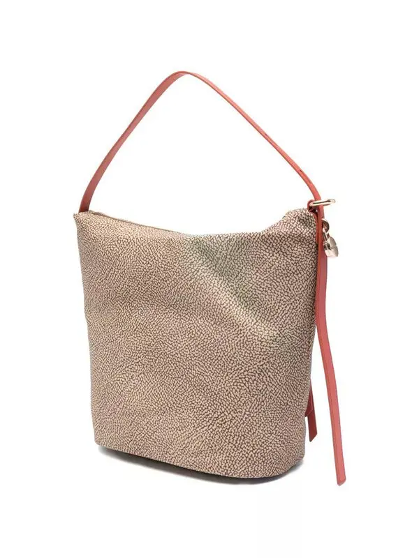 Borbonese Printed Strap Tote Bag