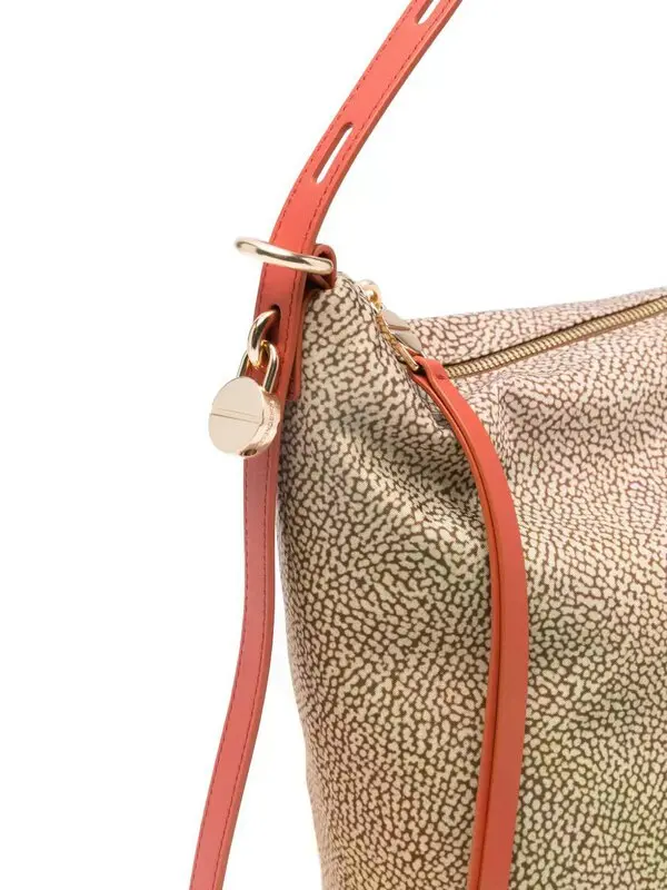Borbonese Printed Strap Tote Bag