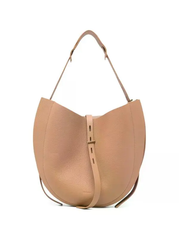 MINOBOSSI Liz Leather Shoulder Bag - Neutrals