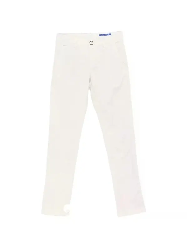 Jacob Cohen Straight Trousers - Neutrals
