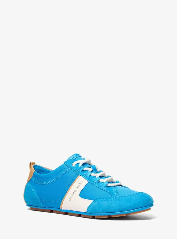 Michael Kors Keely Nylon Trainer - Blue