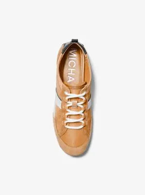 Michael Kors Keely Nylon Trainer - Brown