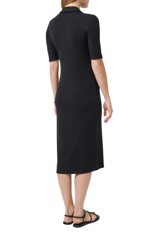 Travis Mathew Cloud Ribbed Midi Shirt Dress