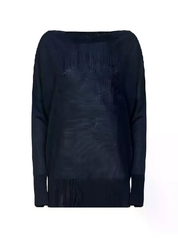 P.a.r.o.s.h Boat Neck Long Sleeve Sweater