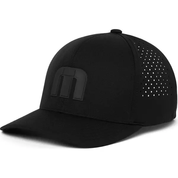 Travis Mathew Bahamas Tech Snapback Cap - Black