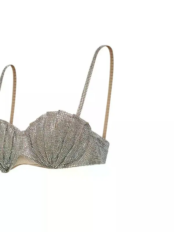 Giuseppe Di Morabito Crystal-embellished Bra