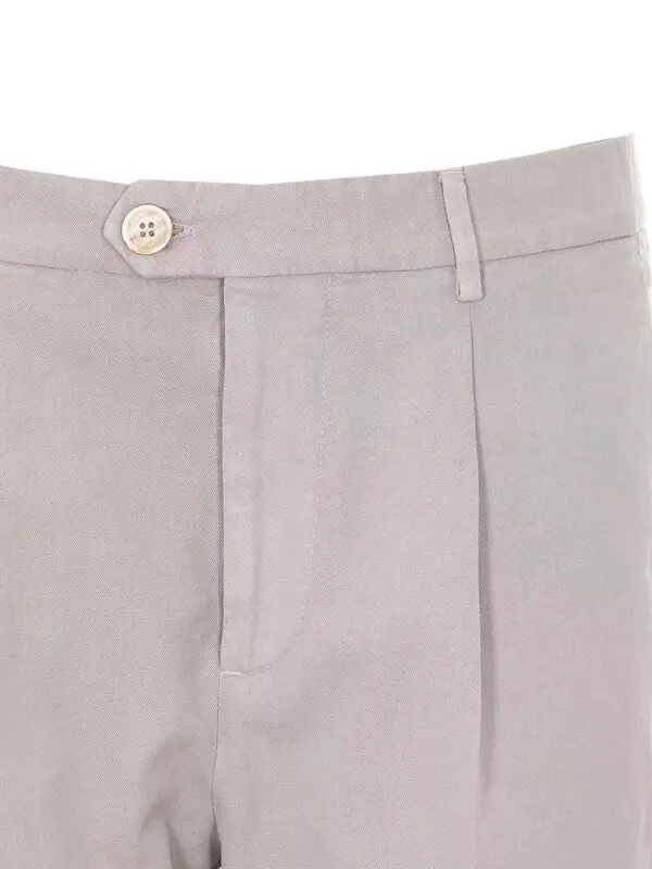 Brunello Cucinelli Pleated Trousers - Neutrals
