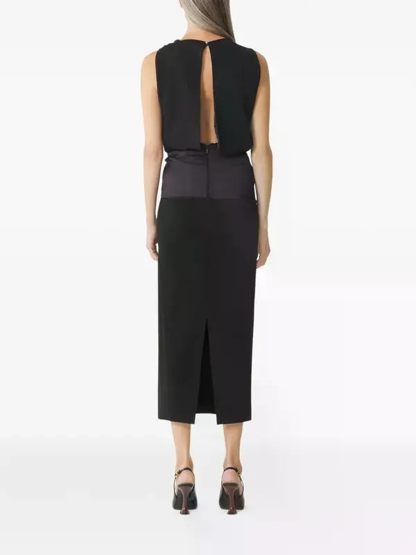 LANVIN Open-back Midi Dress - Black
