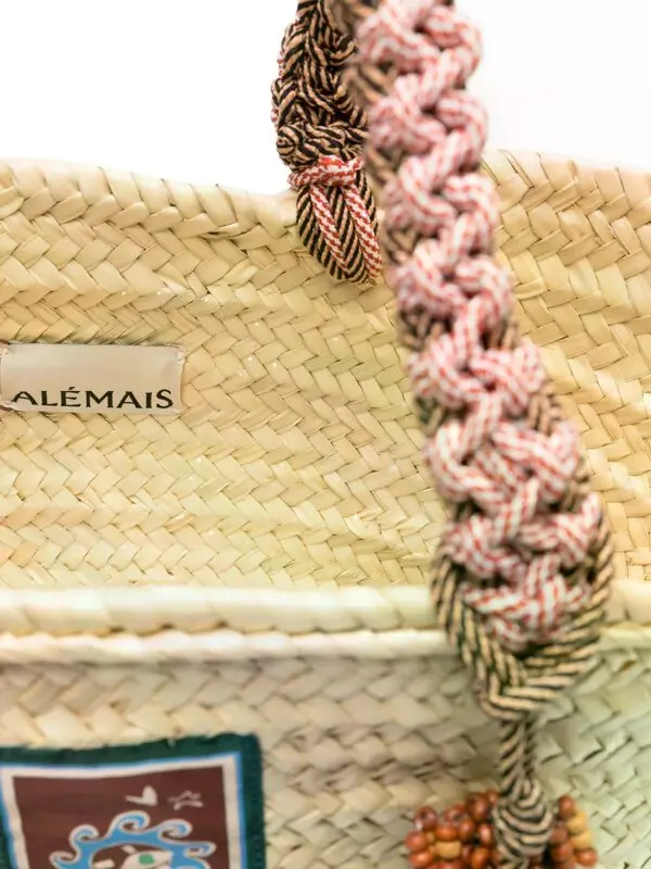 ALEMAIS Macrame Basket Tote