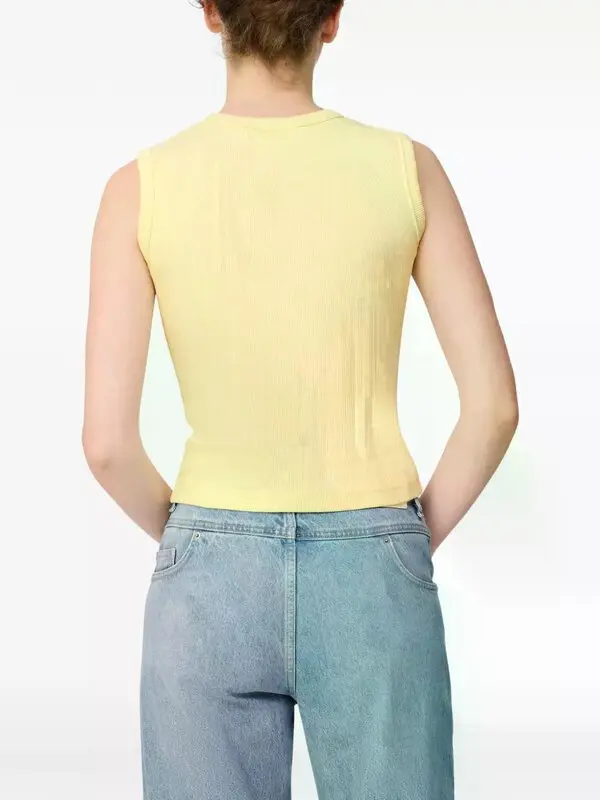 Axel Arigato Ribbed Scoop-neck Tank Top