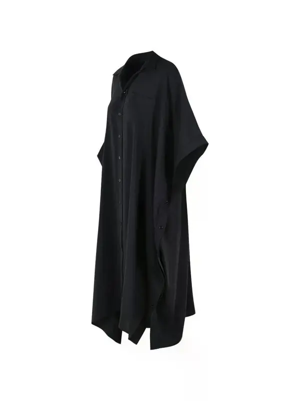 MAISON MARGIELA Pointed-collar Button Midi Dress